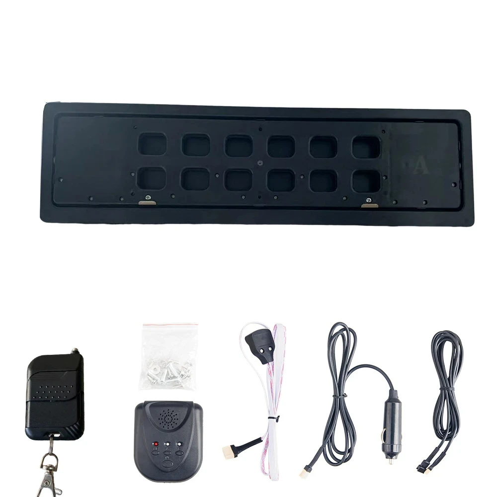 Usa Reversible License Plate Flipper Electric Automobile Car License ...