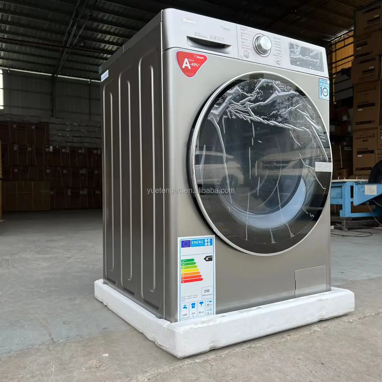 10.5kg Front Loader Washing Machine Fully Automatic A+++ Grade High ...