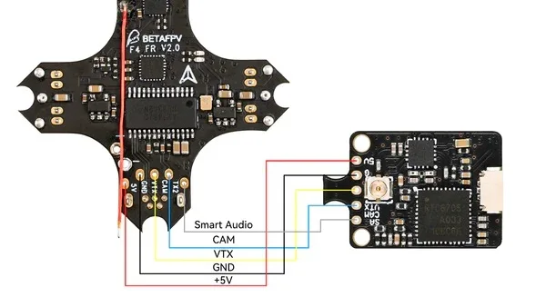 F4 1S AIO with Brushless Flight Control Beta65s Frsky Receiver Through ...