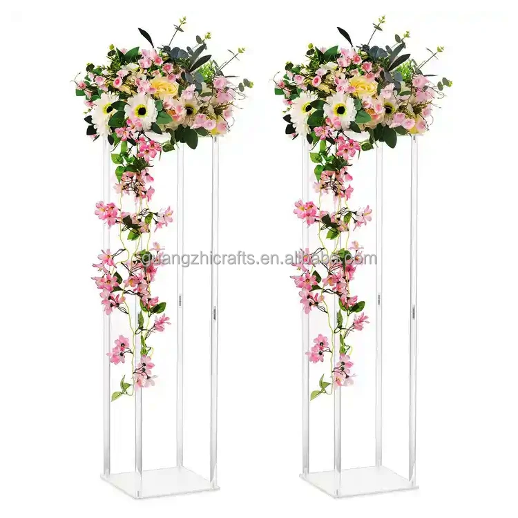 Acrylic Flower Stand Wedding Centerpieces for Birthday Party