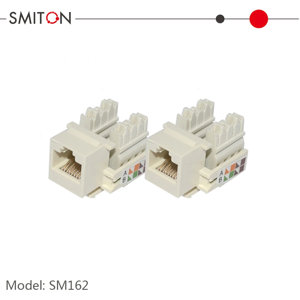 Utp Cat5 Rj45 Keystone Jack Network Modular Jack 8p8c - Buy Network ...