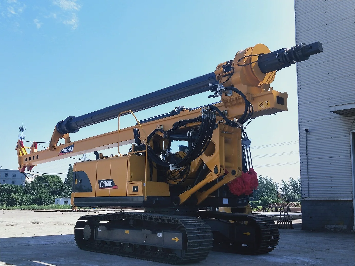 Hydraulic Rotary Mine Drilling Rig Machine Yuchai YCR60 YCR60D Rotary ...