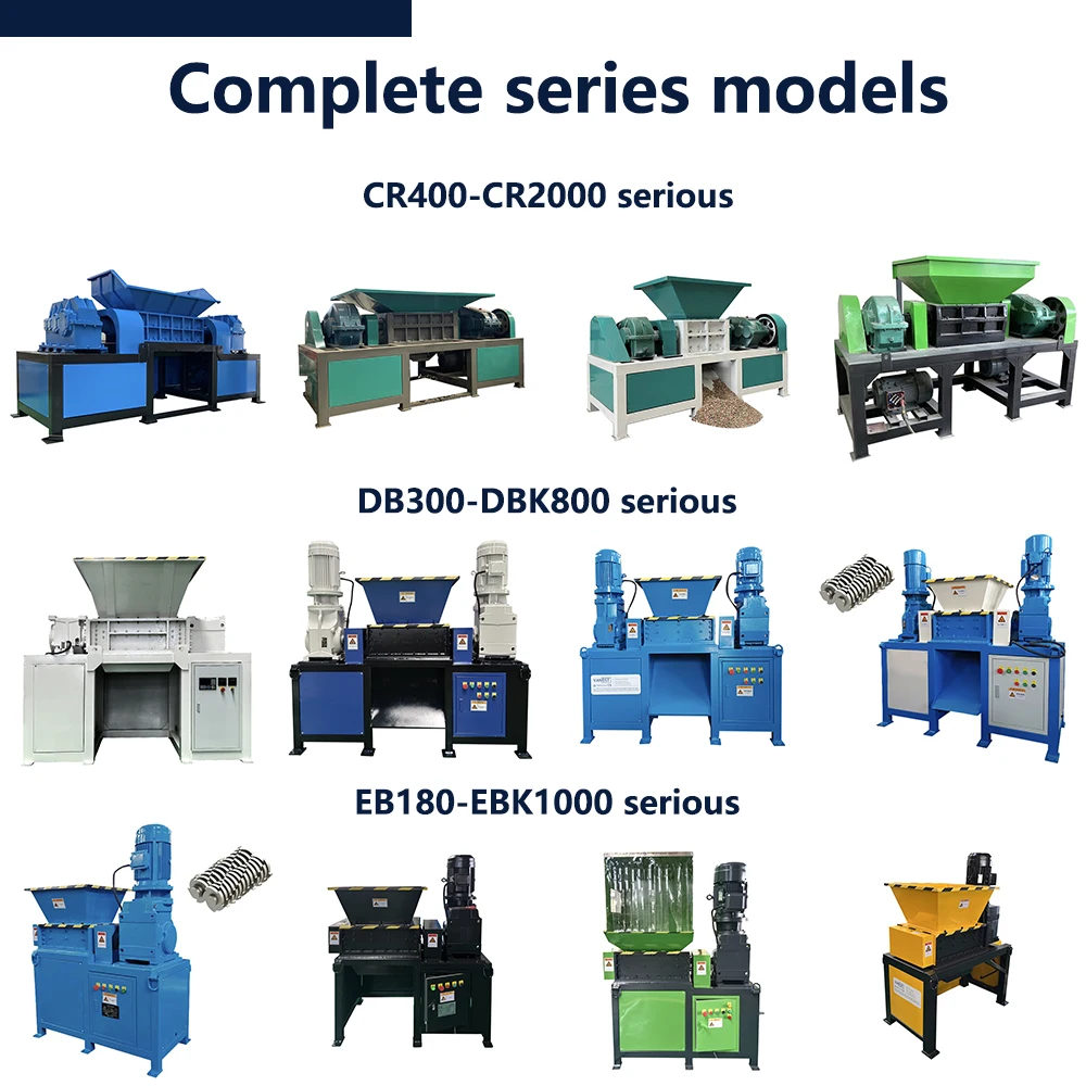 VANEST Shredder - Efficient Processing of Various Materials