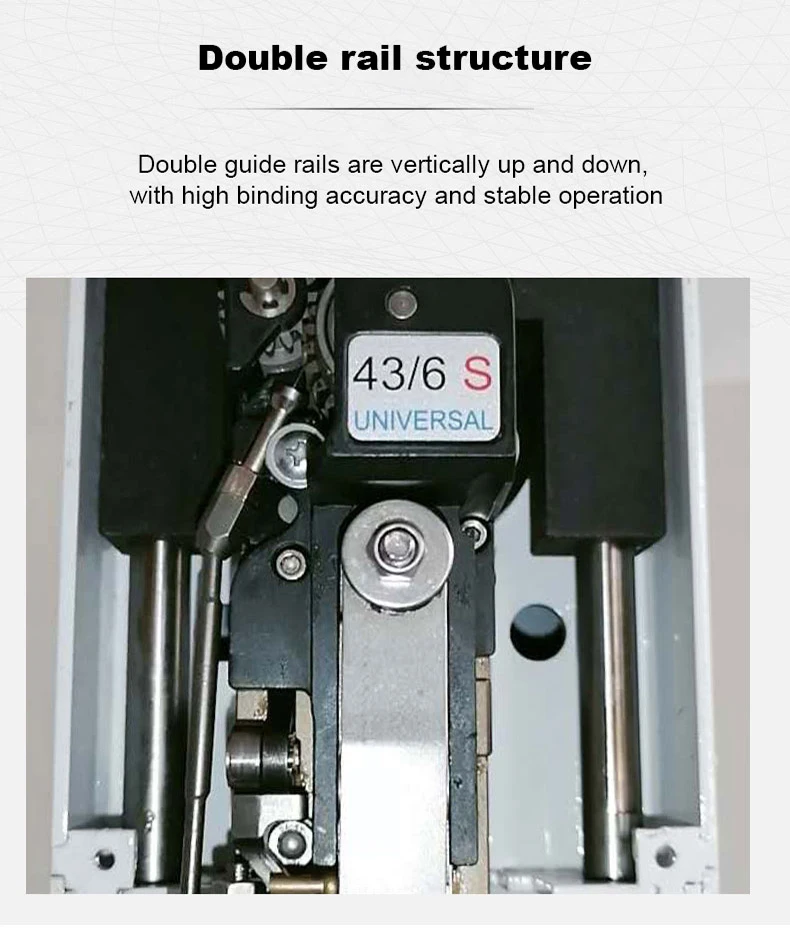 Single Double Head Wire Stitching Binding Machine CG8702