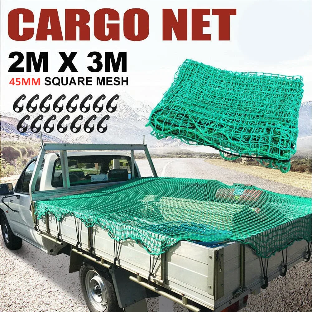 Factory Custom Polypropylene Knotless Truck Net Cargo Net 2MX3M with ...