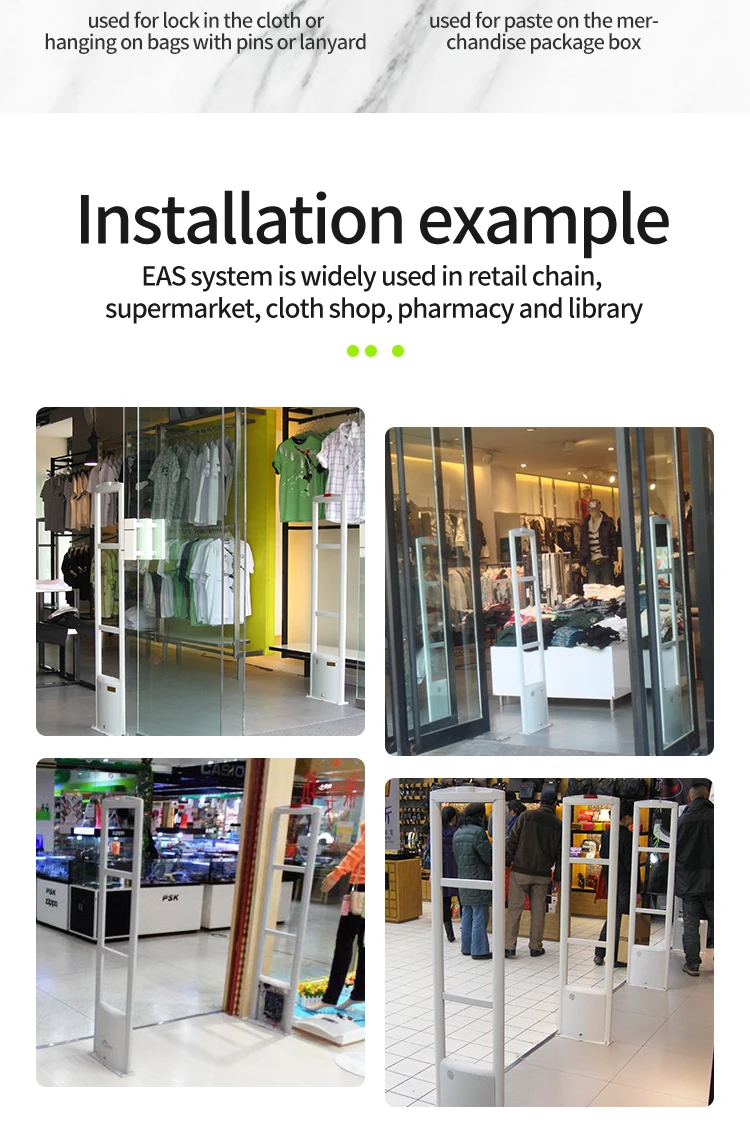 XUNMA Clothing Stores and Supermarket Anti-Theft System