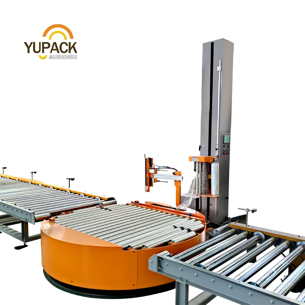 Conveyor Stretch Wrappers - Fully Automatic Pallet Wrapping