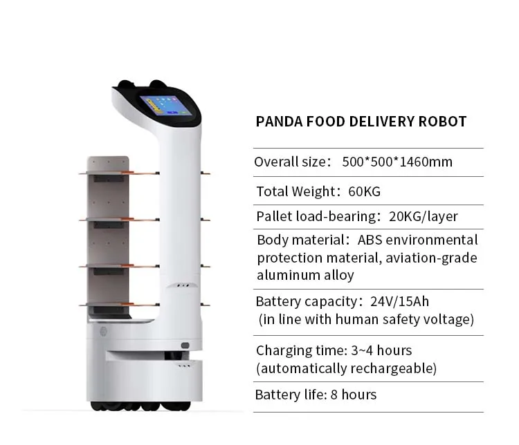 Longermay Delivery Robot Company Autonom Charging Restaurant Food ...