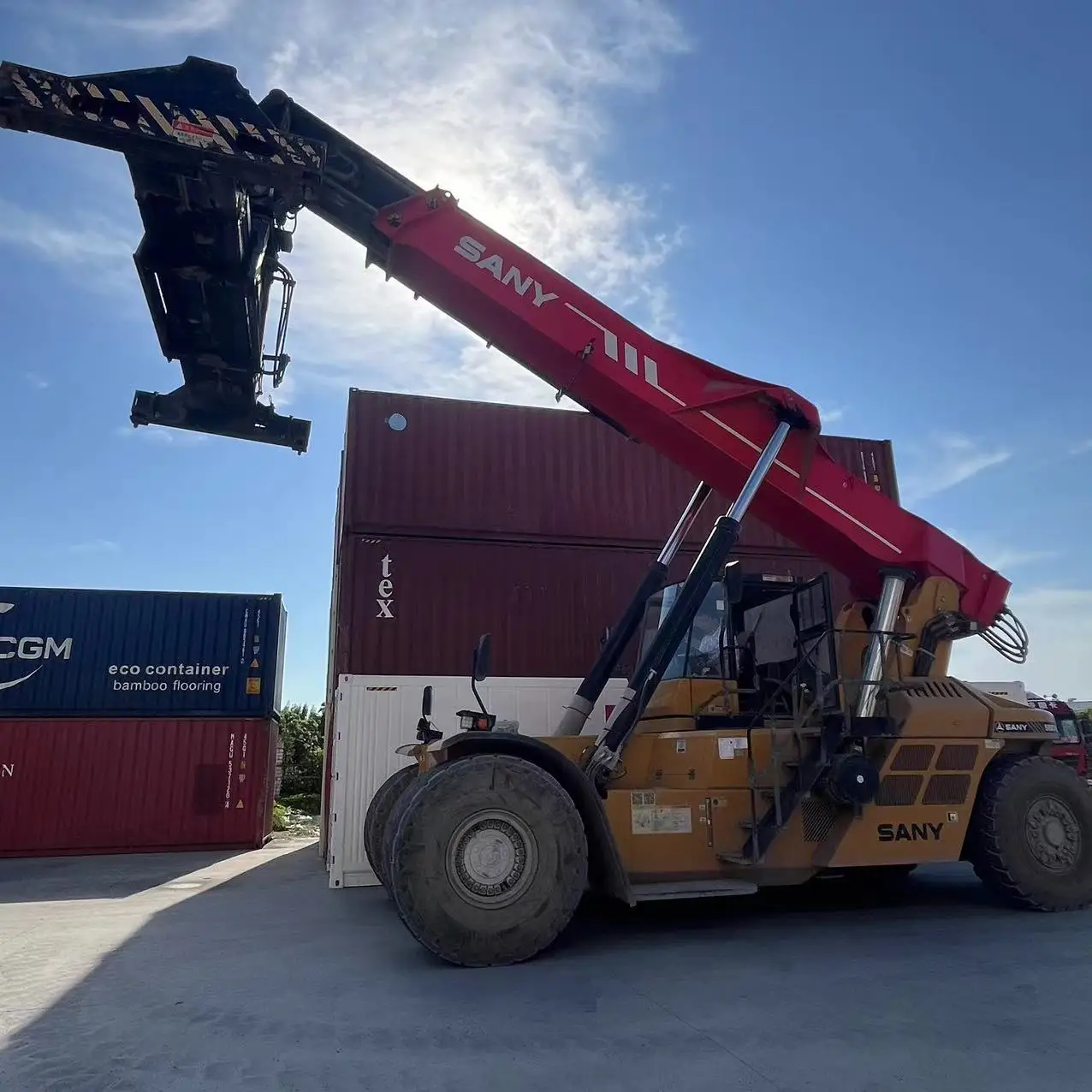 SANY Srsc45h1 45ton Container Reach Stacker High Performance Hot ...