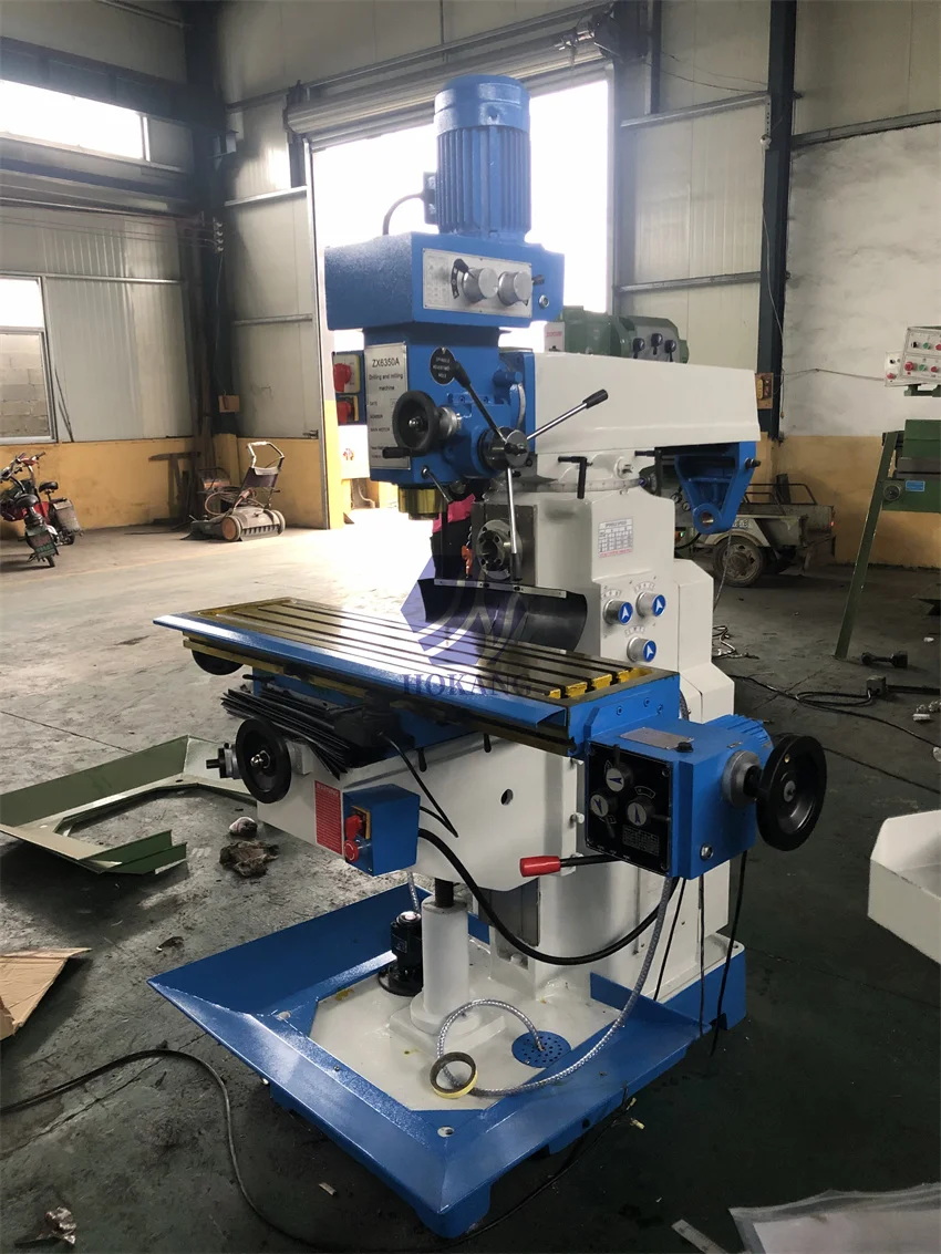ZX6350 Vertical Metal Light Duty Drilling Milling Machine