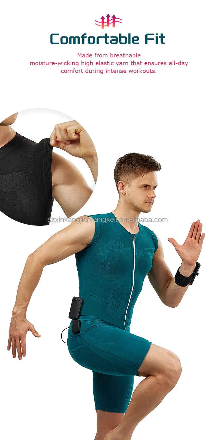 EMS Smart Fitness Training Suit - Wireless Electric Body Suit