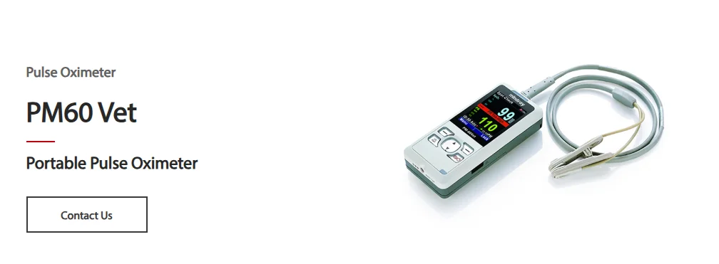 Mindray PM60 Vet - Advanced Vital Signs Monitor for Animals