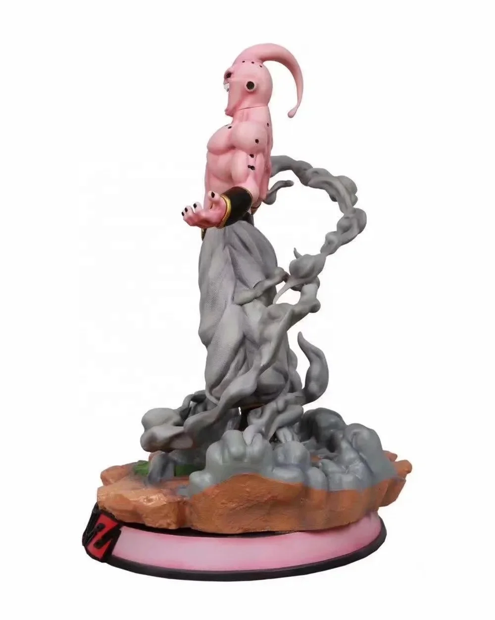 46cm Anime Dbz Super Saiyan Gk Super Big Buu Action Figure Pvc Model ...