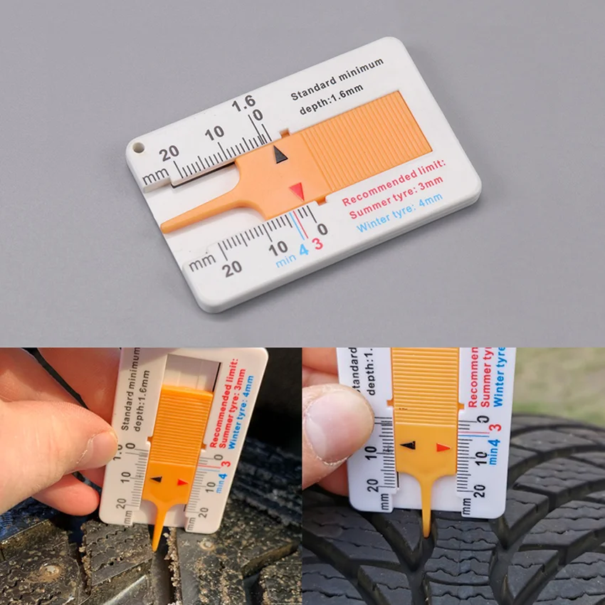 0-20MM Auto Tyre Tread Depth Gauge - High Quality Tool