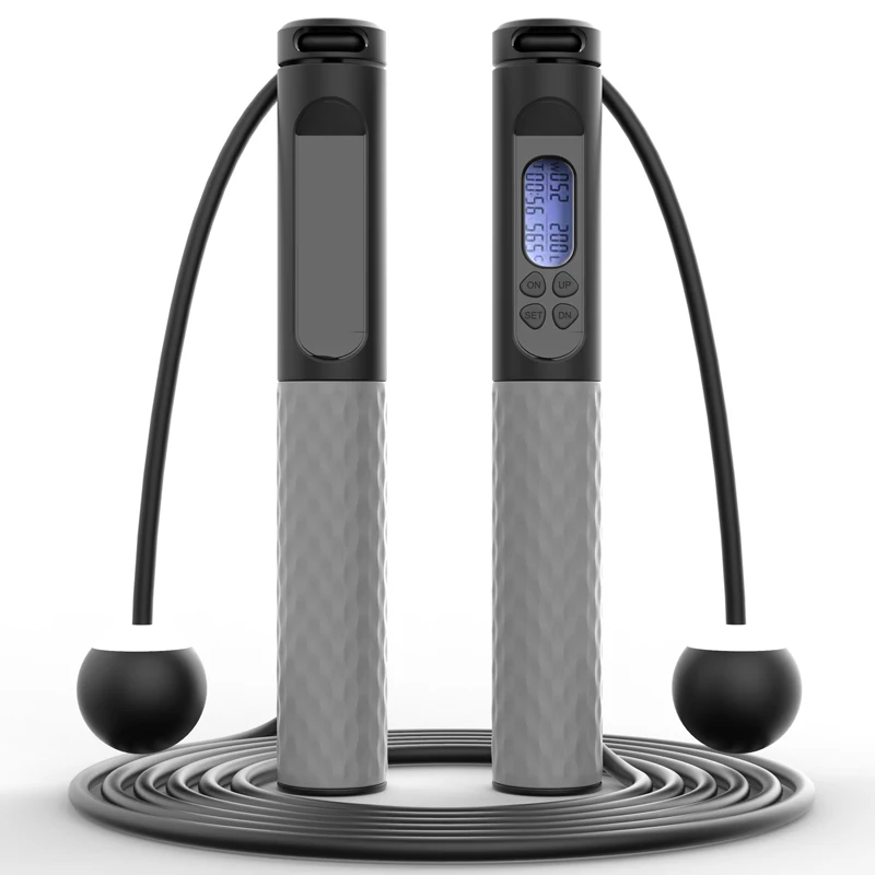 Outdoor Speed Heavy Jumping Rope Fitness Skipping Counter Speed Digital ...