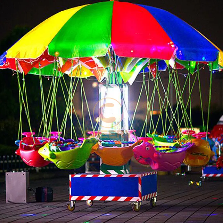 Cheap Price Swing Flying Fish Kids Amusement Park Ride