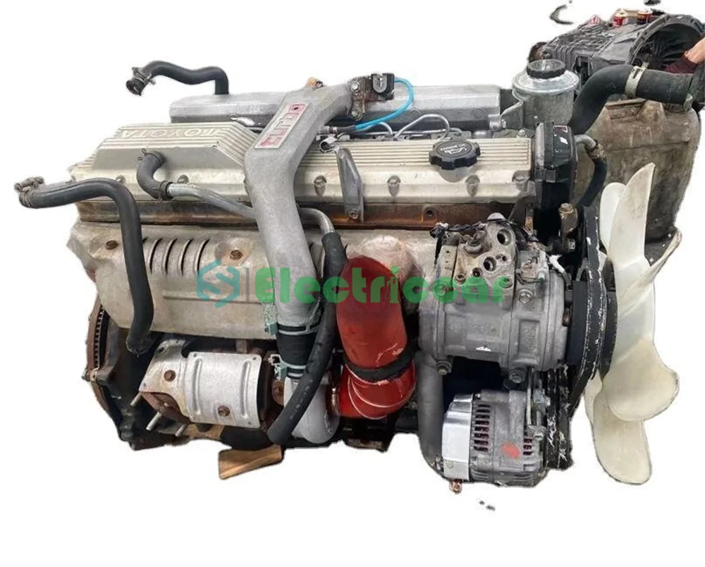 Used 1HZ Diesel Engine with Gearbox for Toyota Land Cruiser
