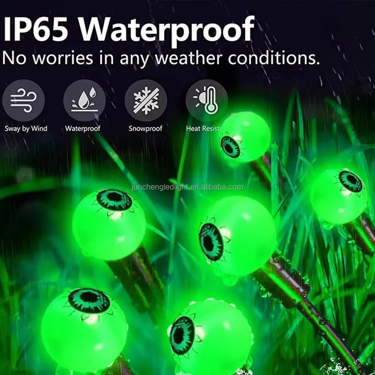 Outdoor Solar Channel Light Waterproof Led Powered Swing Eyeball Solar ...