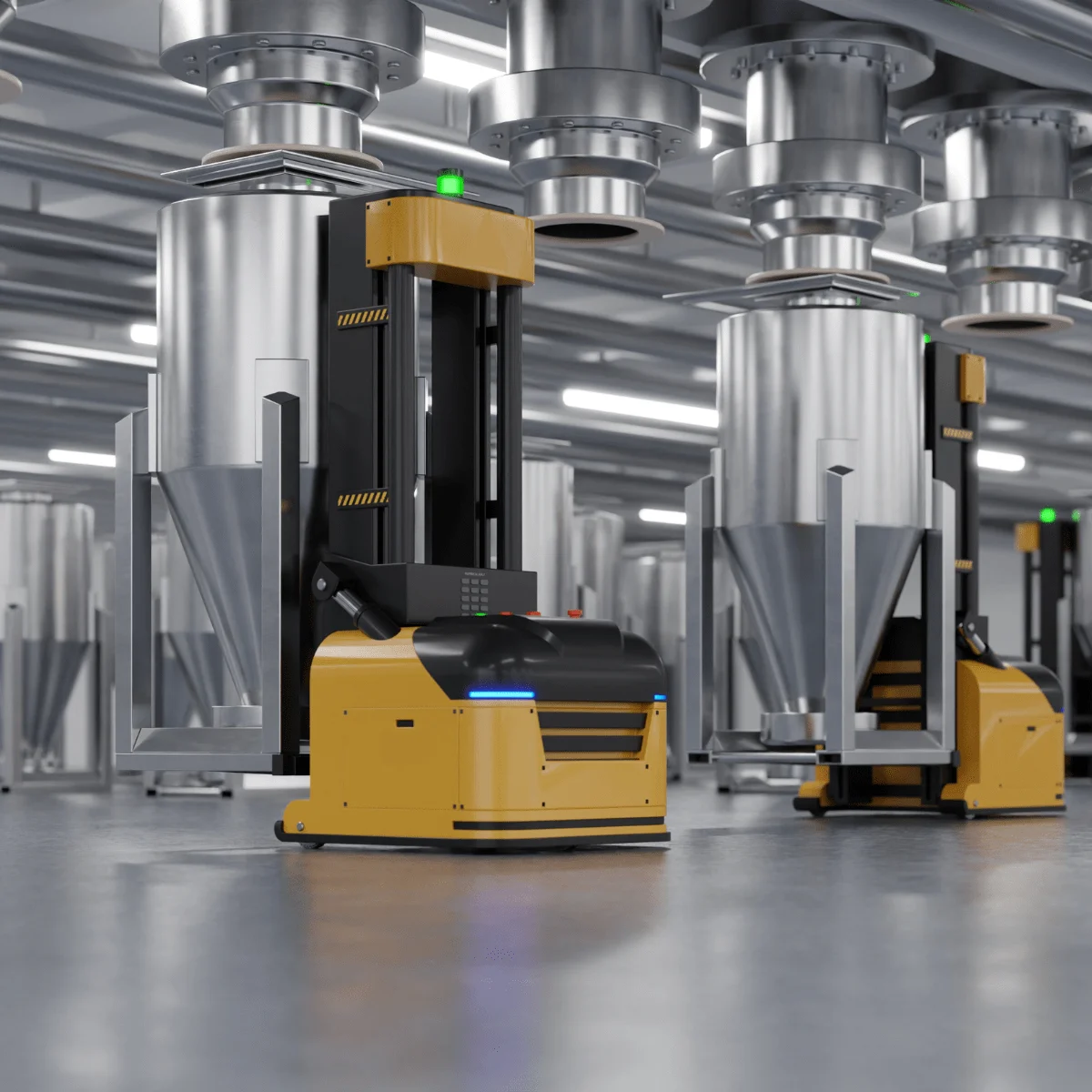 WANSHSIN Horizontal AGV Forklift Drive Wheel Gearbox Robot Chassis ...