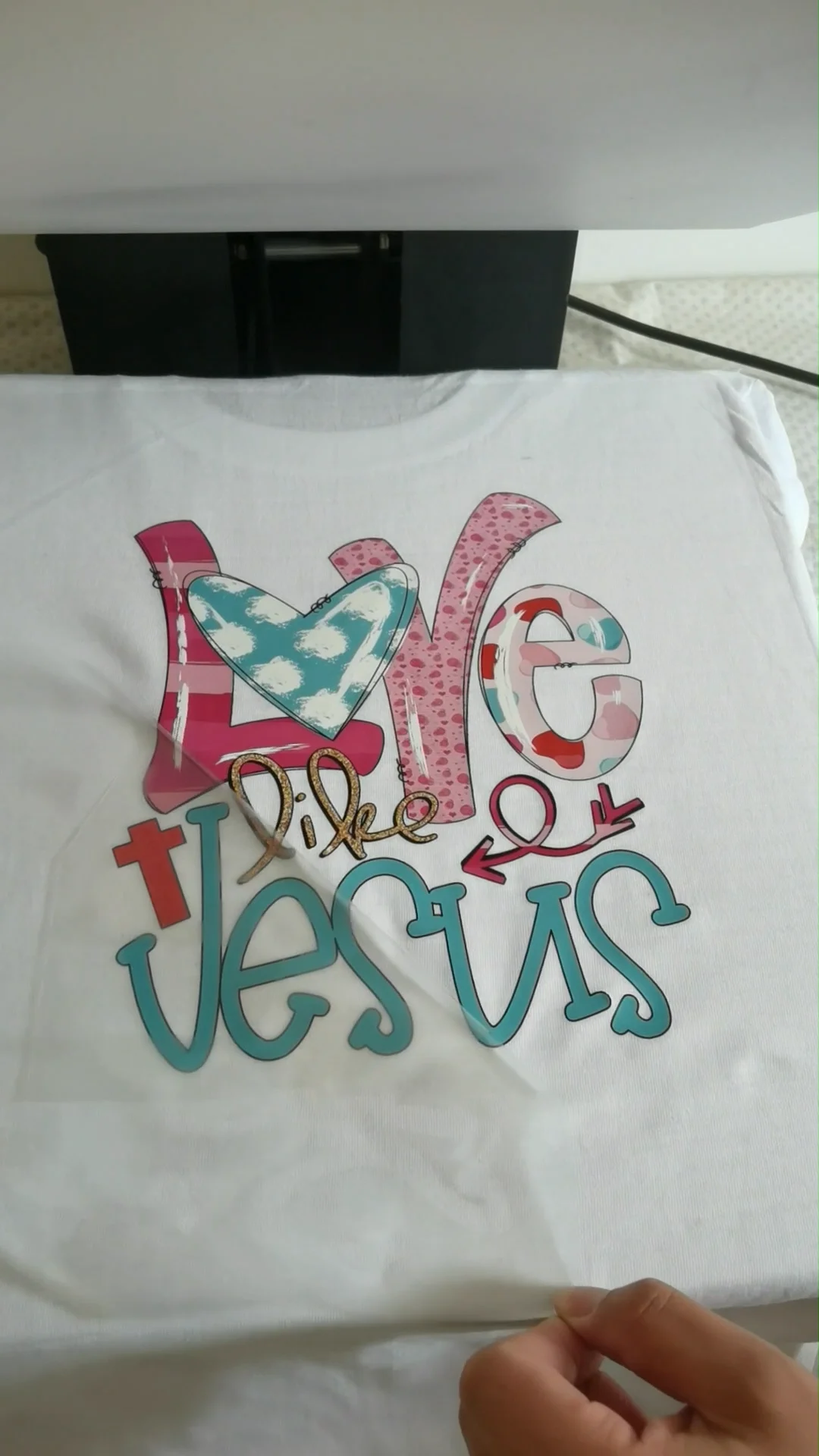 No Moq Factory Custom Dtf Transfer Print Pink Girl Design Transfers For ...