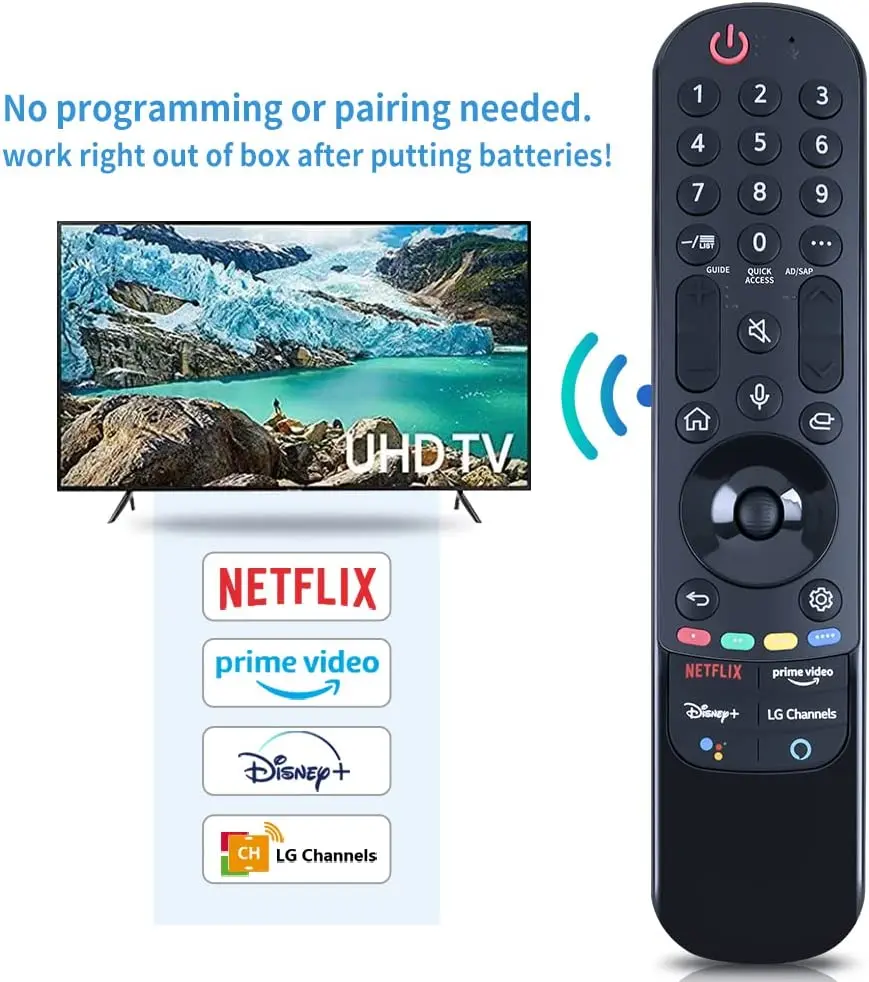 Magic TV Remote Control - Compatible with All LG Smart Tvs