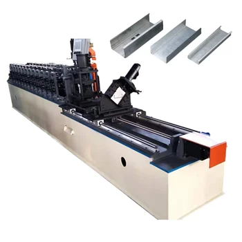 Metal Profile Cd Ud Uw Cw Roll Forming Machine Drywall Steel Frame ...