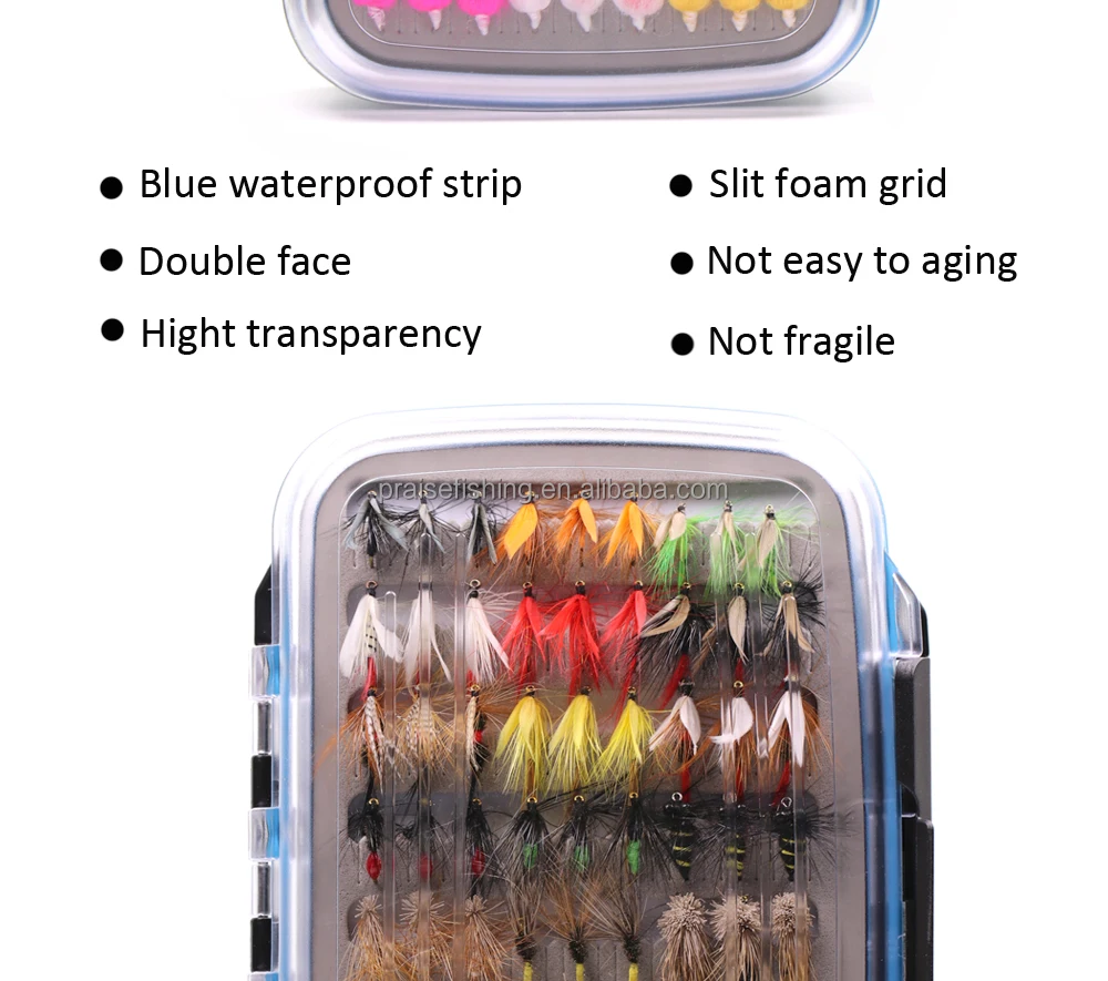 153pcs Wooly Bugger Streamer Midge Larvae Buzzers Prince Nymphs Wet Dry ...