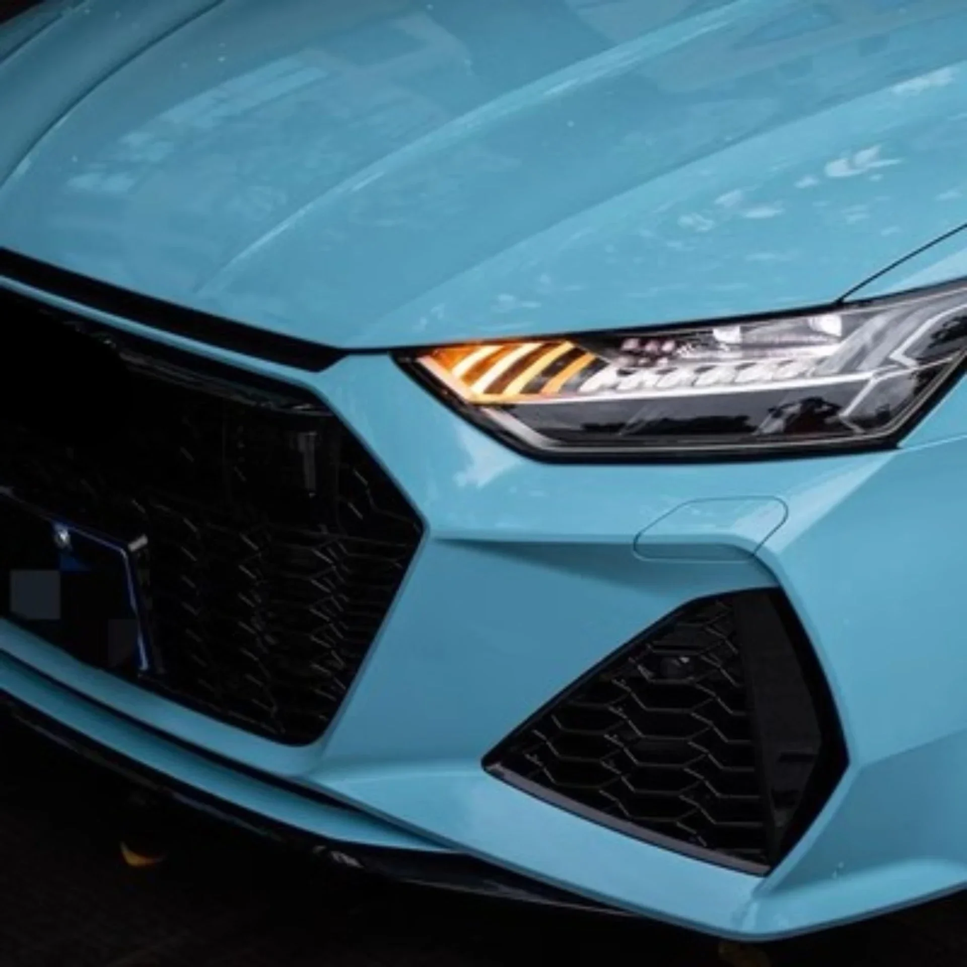 Front Rear Bumper Assembly Lip Fog Lamp Frame For Audi A7 2019-2021 ...