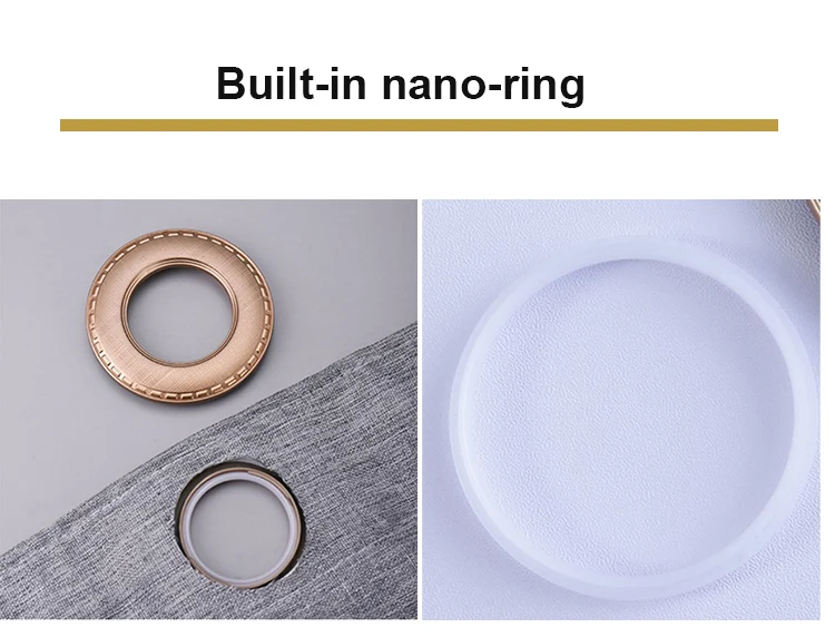 Hot Sell Curtain Eyelet Rings Colorful Pp Plastic 40 Mm Grommet Curtain ...