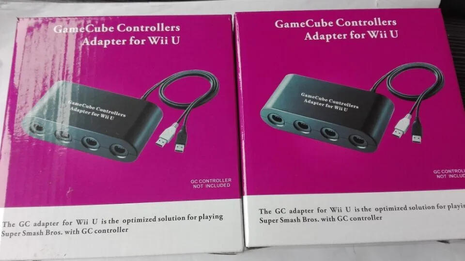 Game Controller Accessory For Gamecube Gc Controller Adapter Converter ...