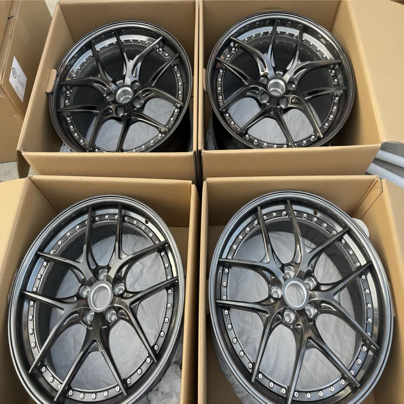 1 Piece 2 Piece 21 22 23 Inch 5*120 5*112 Forged Aluminum Alloy Wheels ...