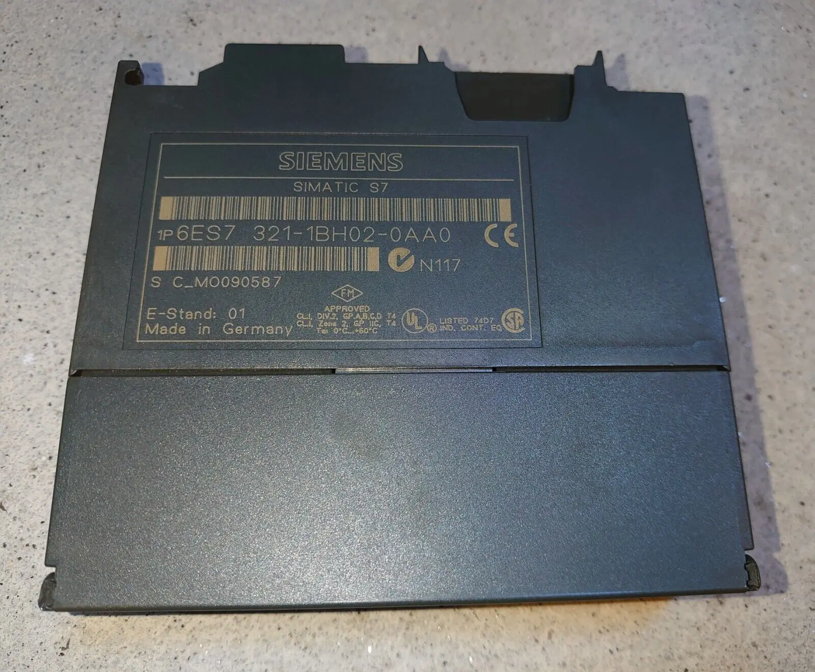 Original Siemens Siemens Simatic S7-300 Cpu Digital Input Module Sm321 ...