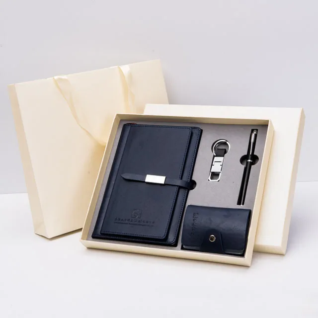 Luxury Business Leather Gift Set With Custom Logo For Men - Buy ...