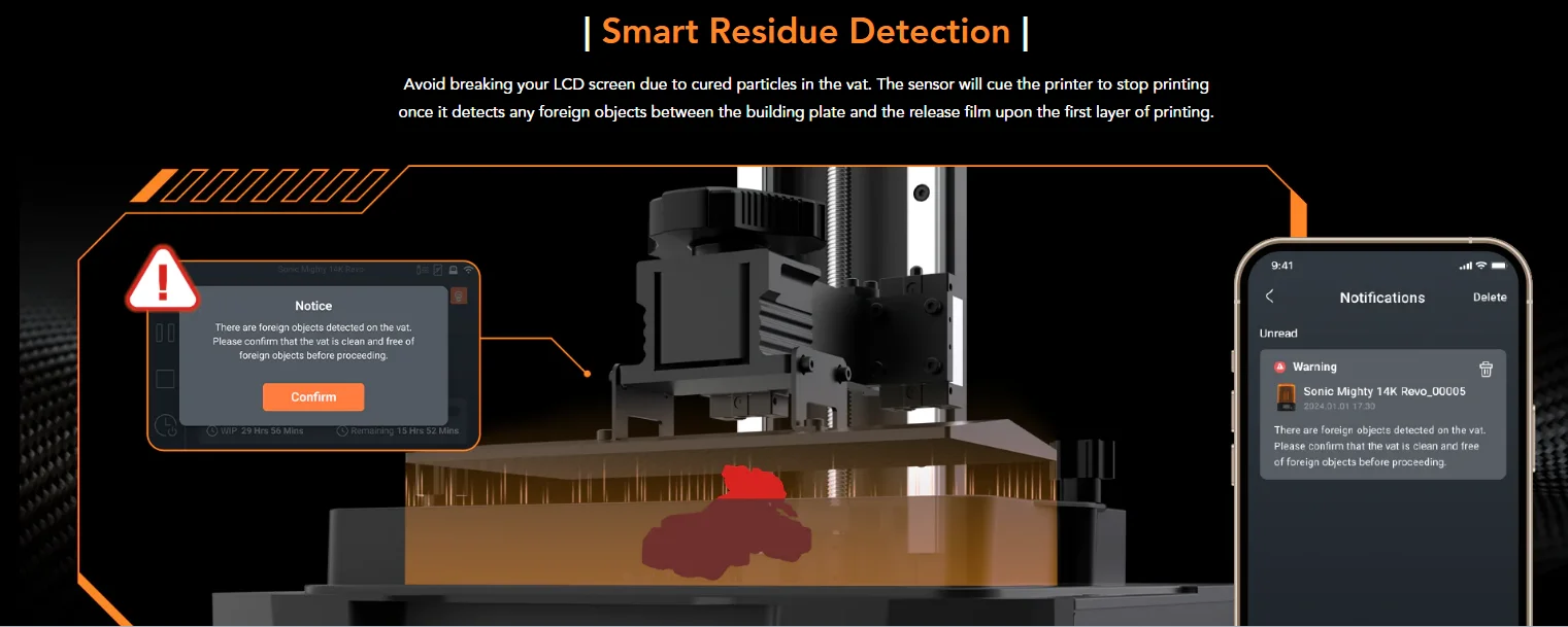 Phrozen Sonic Mighty Revo 14K - High-Detail 3D Printer