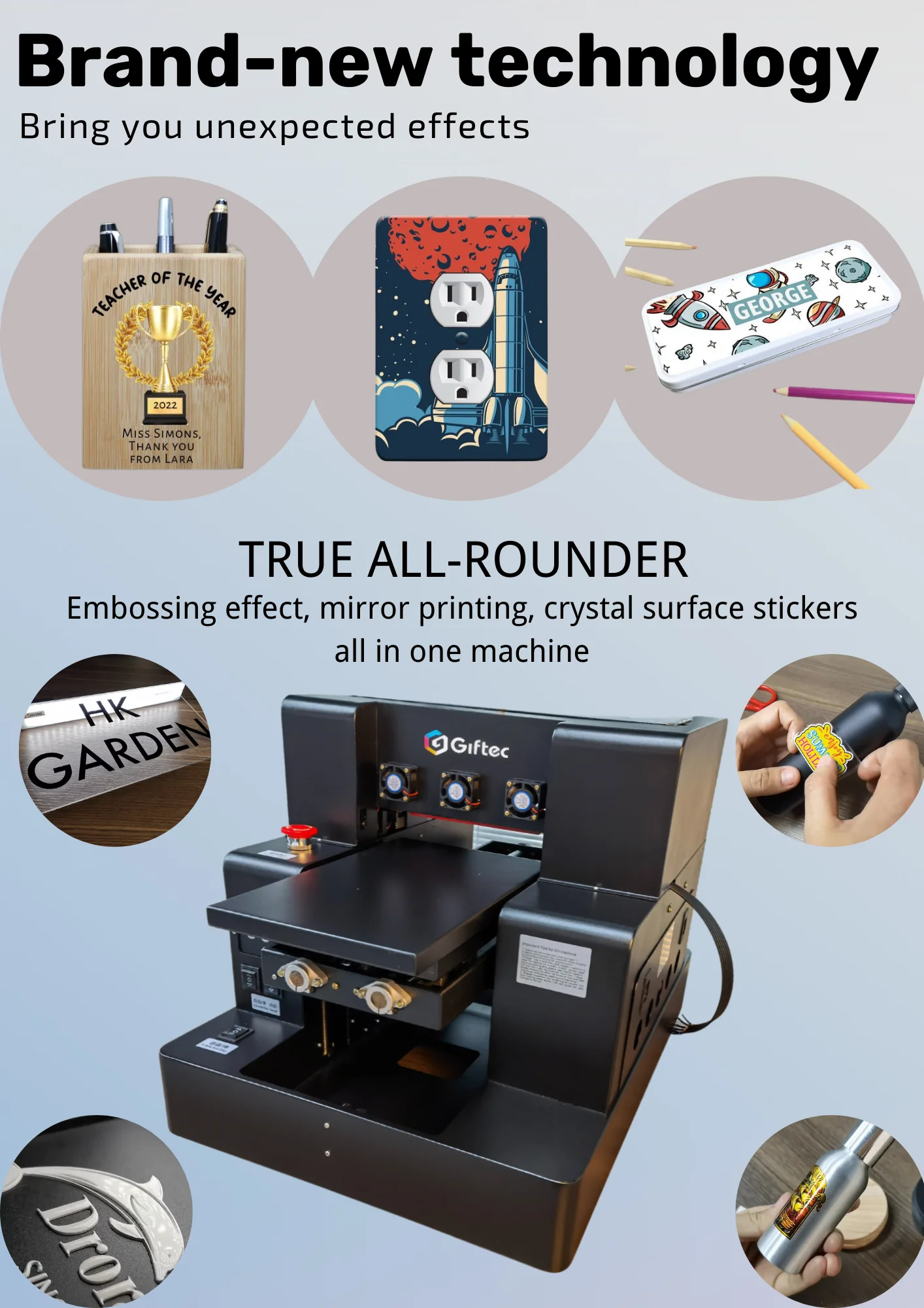 High Speed Small Format Digital Inkjet Printing Machine A4 A3 Uv ...