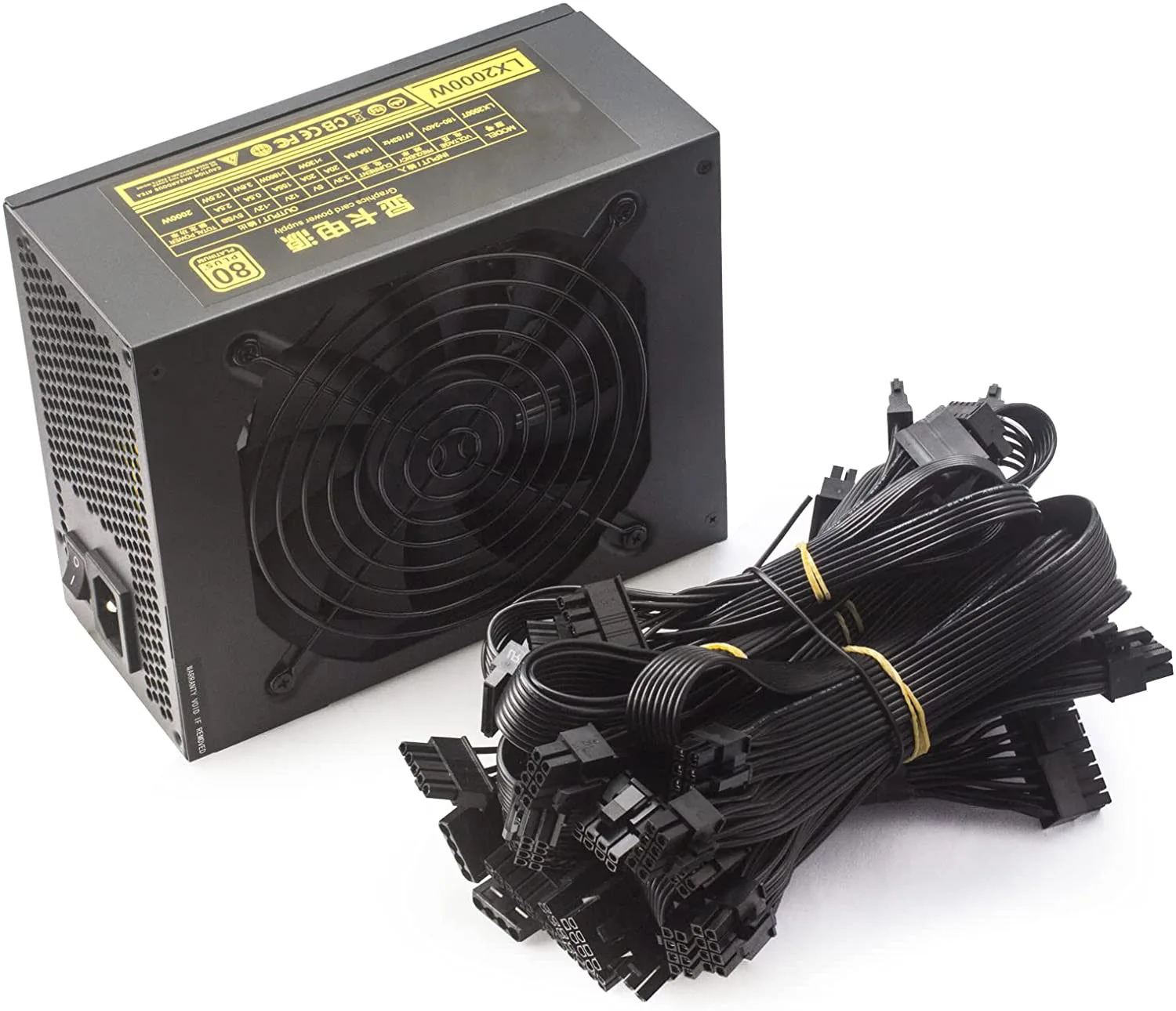 2000W Modular PSU - Efficient Power for 7 GPU Servers