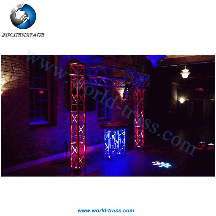 Exhibition Display Aluminum Stage Frame Trusses Structure Square Box Dj ...