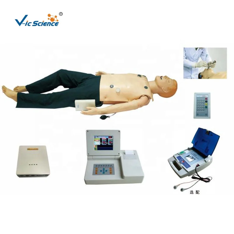 Cpr Simulator Training Manikin Advanced Multi-function Adult Comprehensive Emergency Training ...