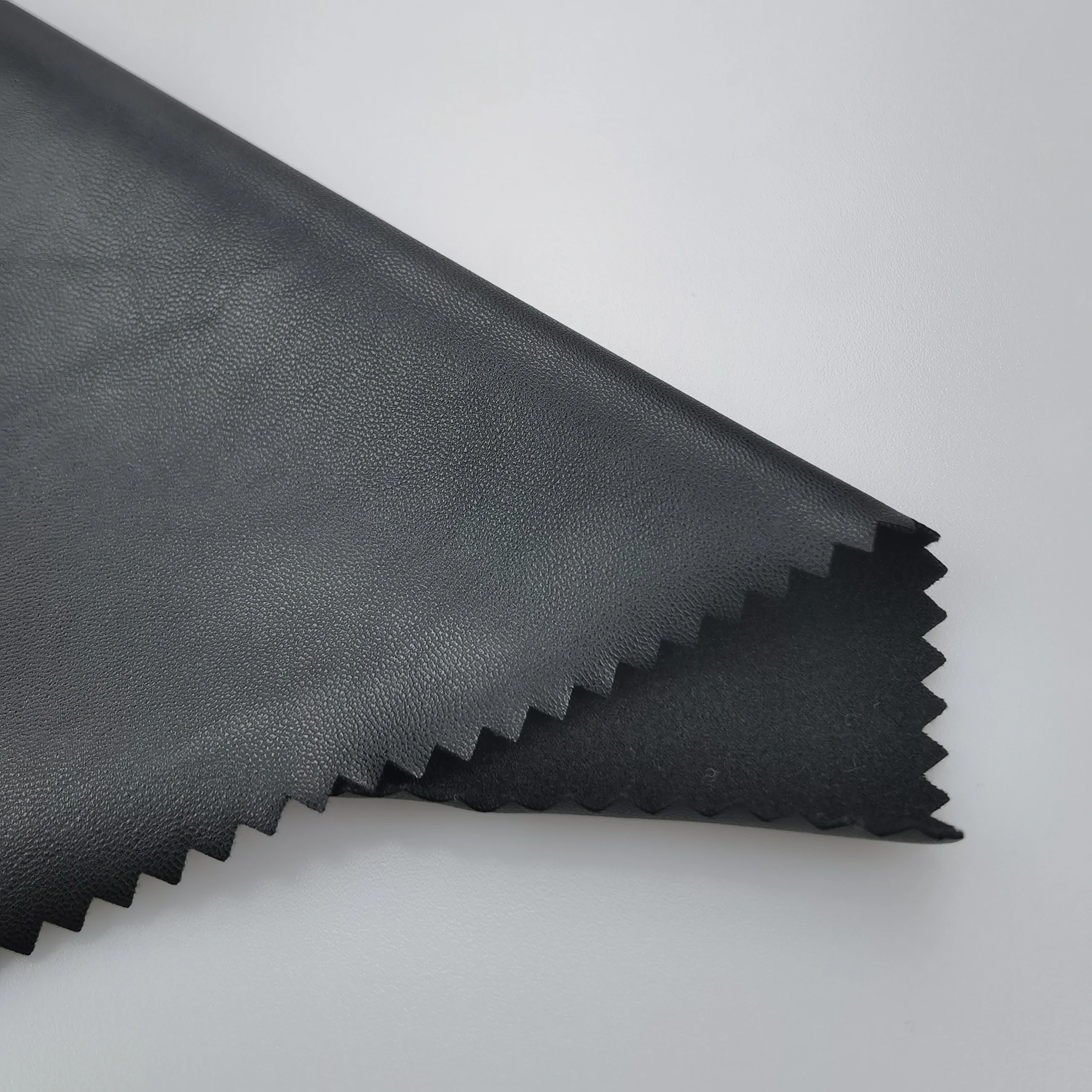 4 Way Stretch Super Soft PU Spandex High Elastic Leather Fabric for ...