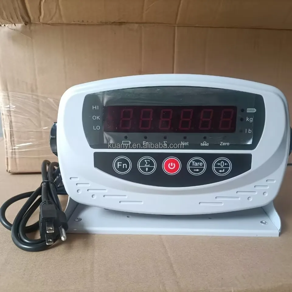 OIML Platform Weighing Scale Indicator KELI - 1 Year Warranty