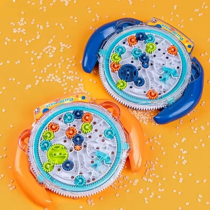 Children's Handle Gear Maze Disc Toy Palm Balance Ball Science Teaching ...