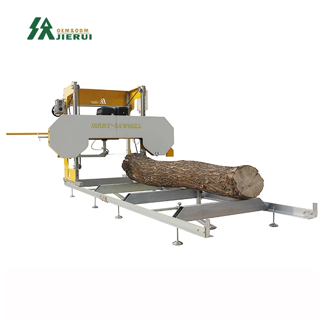 JIERUI Mobile Sawmill Portable Sawmills Sale Power Saw Machine Wood ...