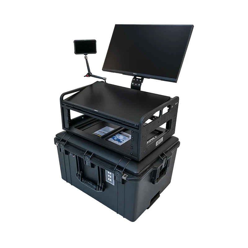 Adjustable angle Birch board plastic Fly Rack case for Dell P2418HT 24 ...