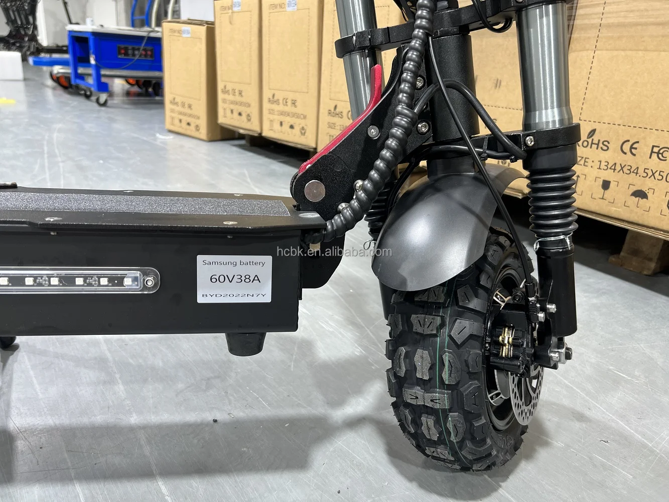 Hot Sale In 2021 60v 6000w Foldable Dual-motor Hcbk Adult Electric ...