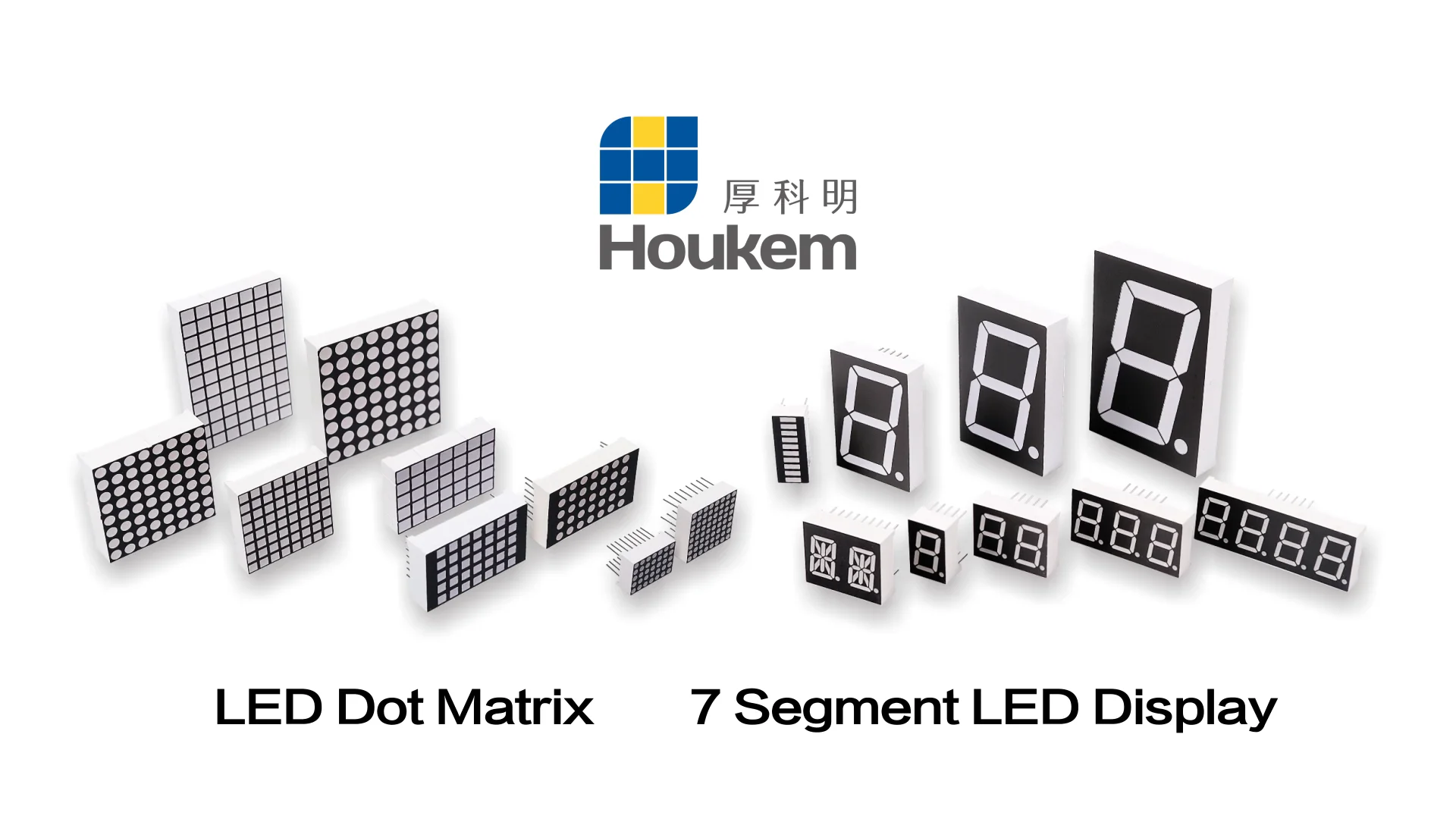 Single Digit Led 7 Segment Fnd Houkem-3015-bhr 0.3 Inch 7 Segment Led Display 1 Digit Lts-3861jd ...