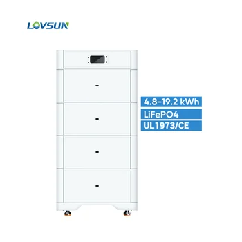 Stackable Energy Storage Cabinet Battery Rack Mount Solar 10kwh 15kwh ...