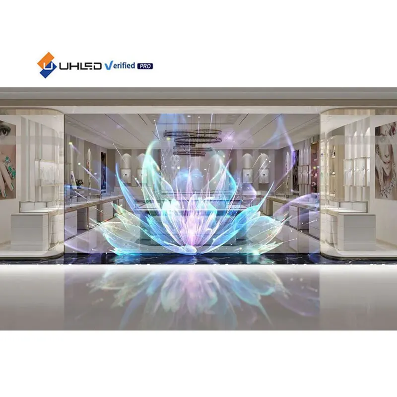 Transparent Led Display Flexible Led Panel With Integrated Led Driver ...