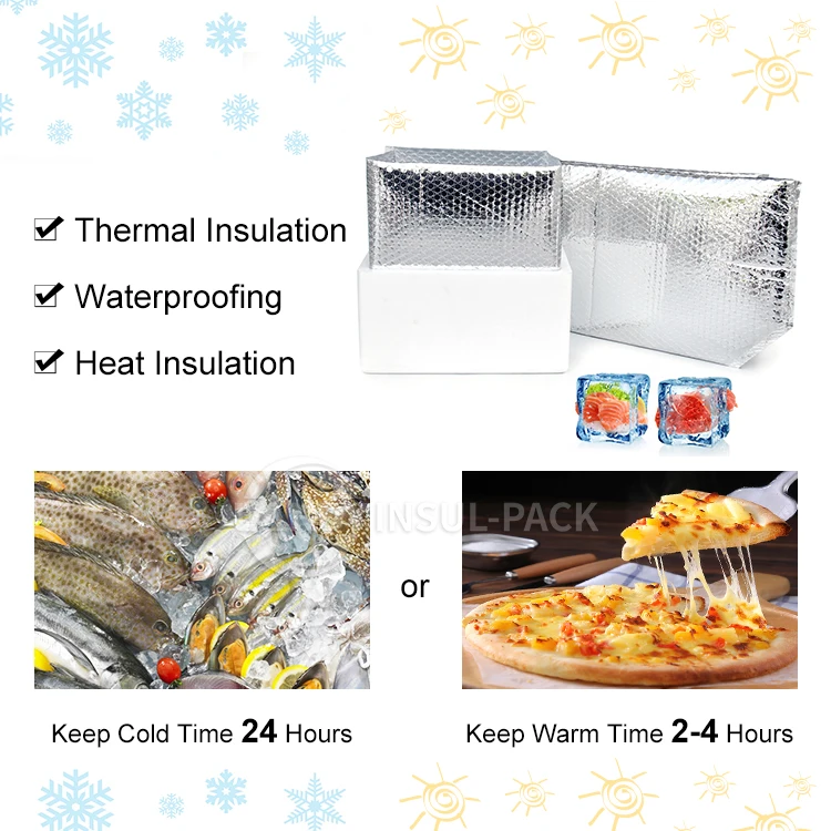 Insulated Packaging - Efficient Frozen Products Transport
