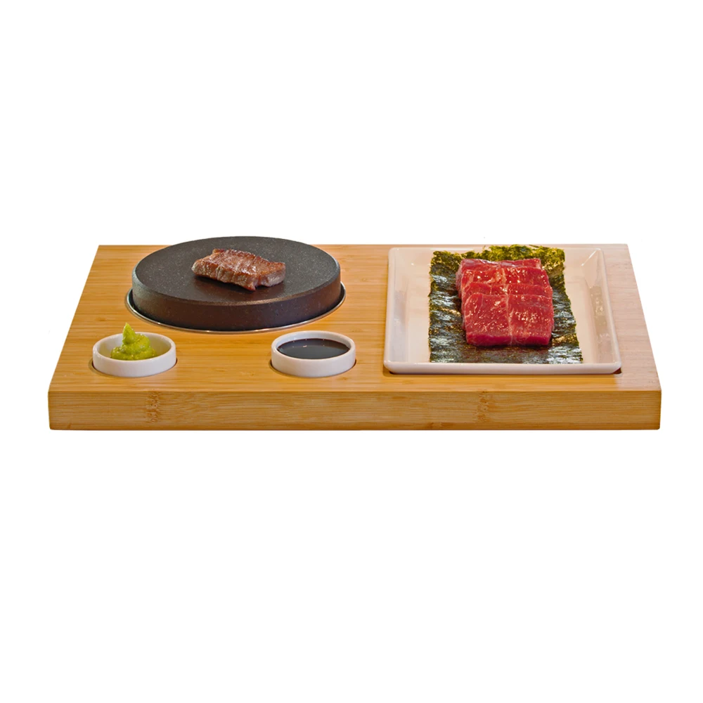 Ishiyaki Custom Restaurant - Hot Stone Steak Cooking Set