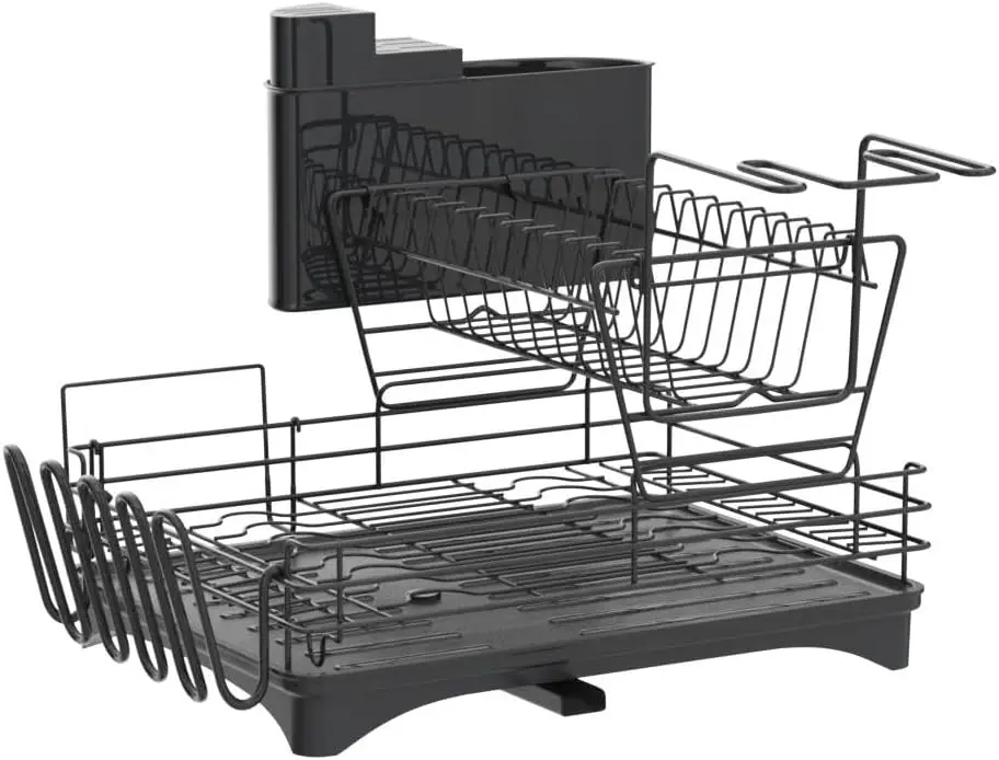Large-capacity Stainless Steel Dish Rack For Kitchen Storage Premium ...